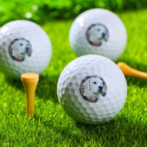 Your Face Golf Balls, Personalized Face Golf Balls, Printed on Recycled ...