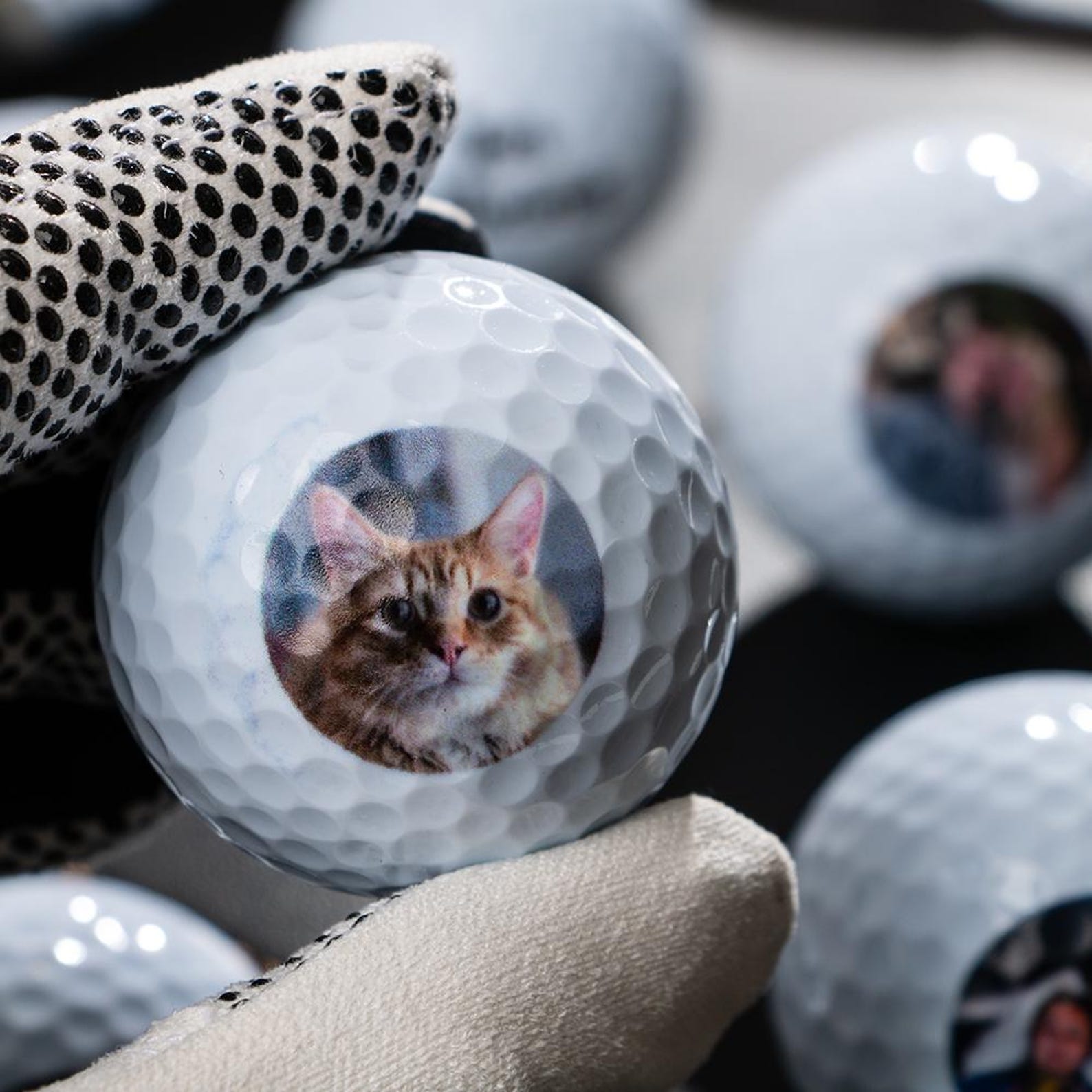 Your Face Golf Balls, Personalized Face Golf Balls, Printed on Recycled ...