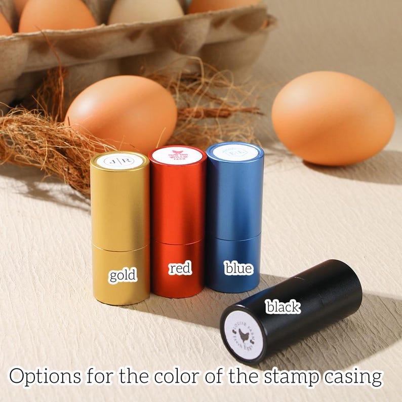 Custom Self Inking Stamp for Egg, Custom Chicken Egg Stamp ...