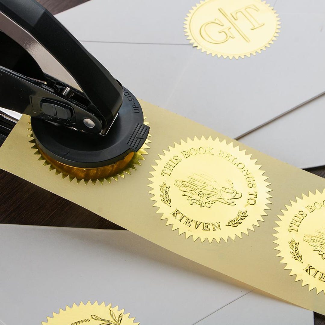 Book Embosser, From the Library Of, Label Your Books Today, Perfect ...