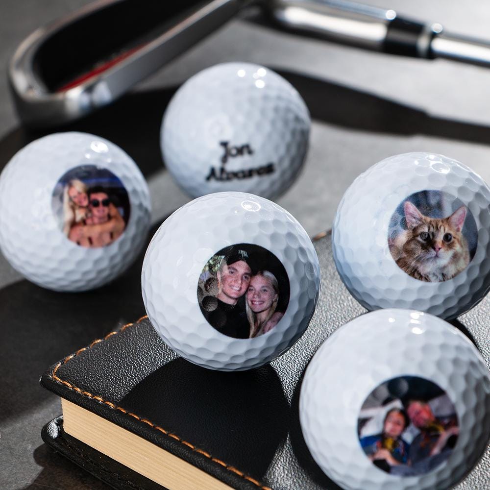 Your Face Golf Balls, Personalized Face Golf Balls, Printed on Recycled ...