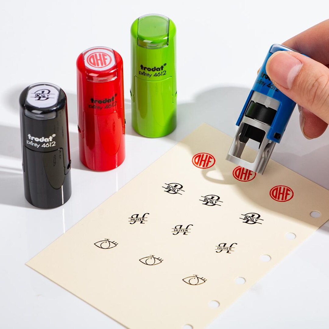 Custom Mini Loyalty Card Stamp, Custom Mini Self-inking Stamp, Merry ...
