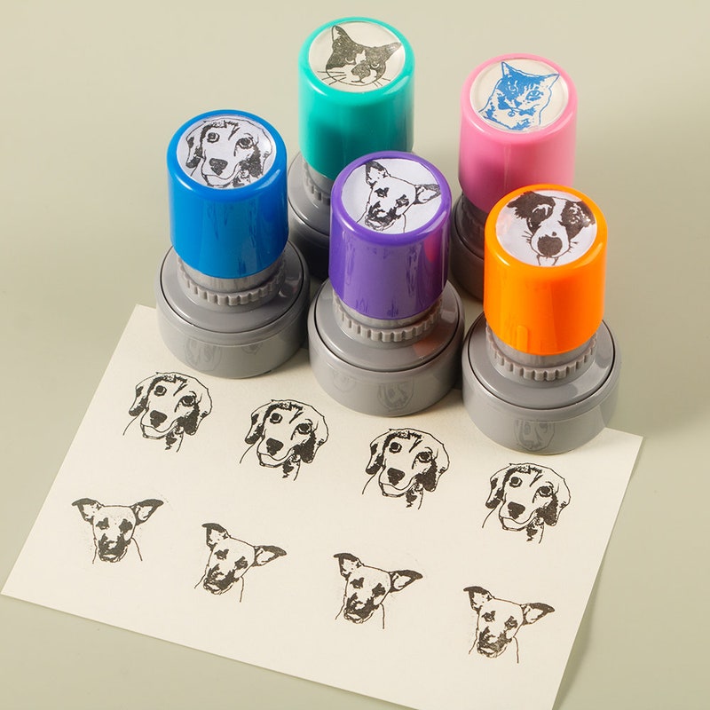 Dog Stamp - Etsy