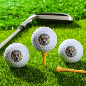 Your Face Golf Balls, Personalized Face Golf Balls, Printed on Recycled ...
