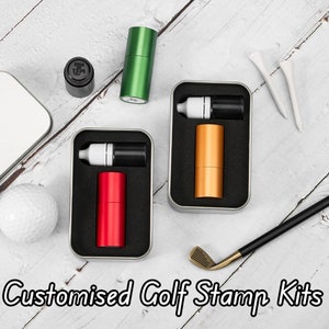 Custom Golf Ball Stamp Kit, Custom Golf Ball Stamp Set, Custom Ball ...