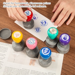 Custom Teacher Stamp, Custom Logo Stamp, Custom Stamp Design, Business ...