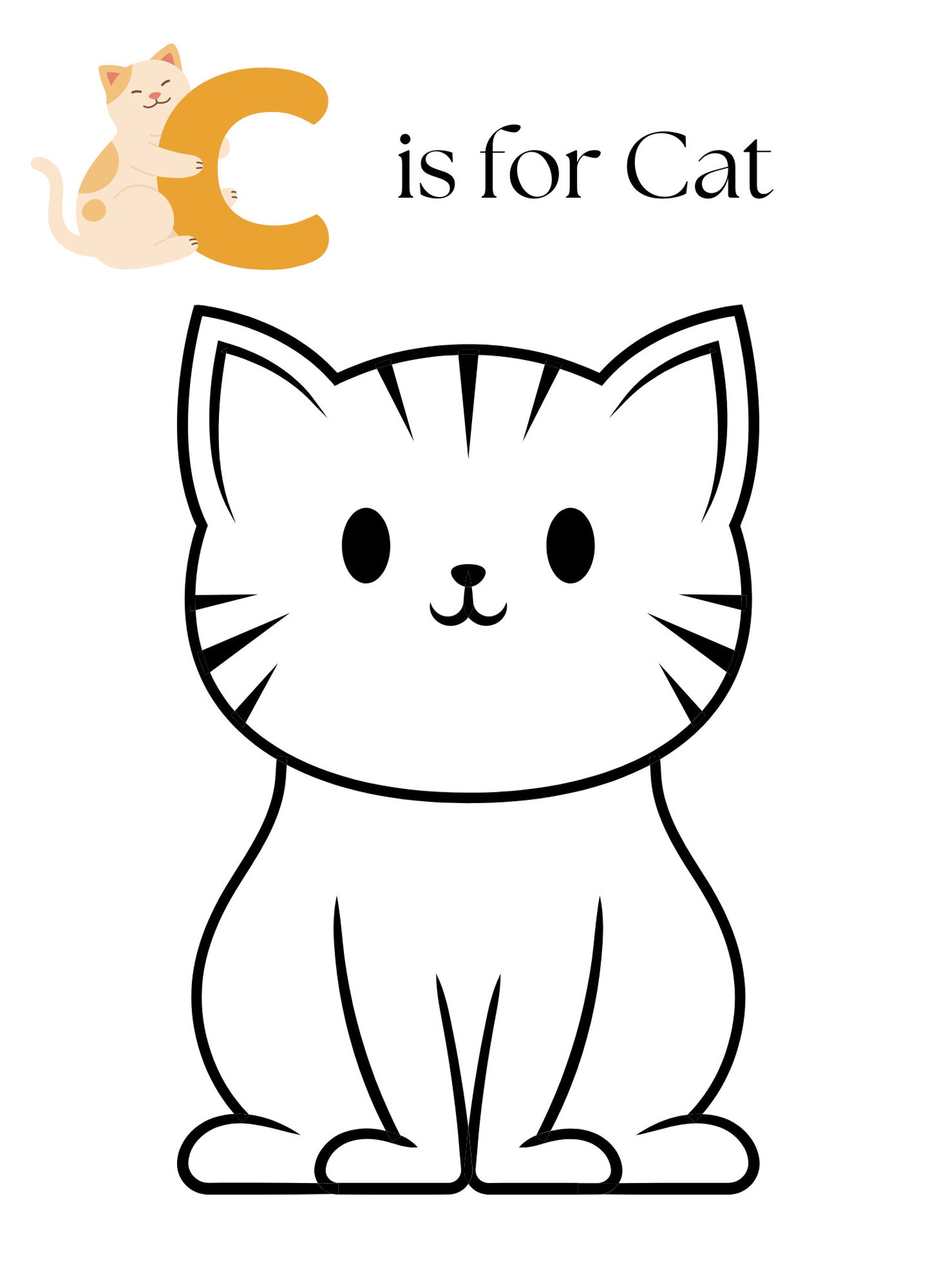 Colorful Alphabet Safari: Animals From A to Z | Coloring Book ...