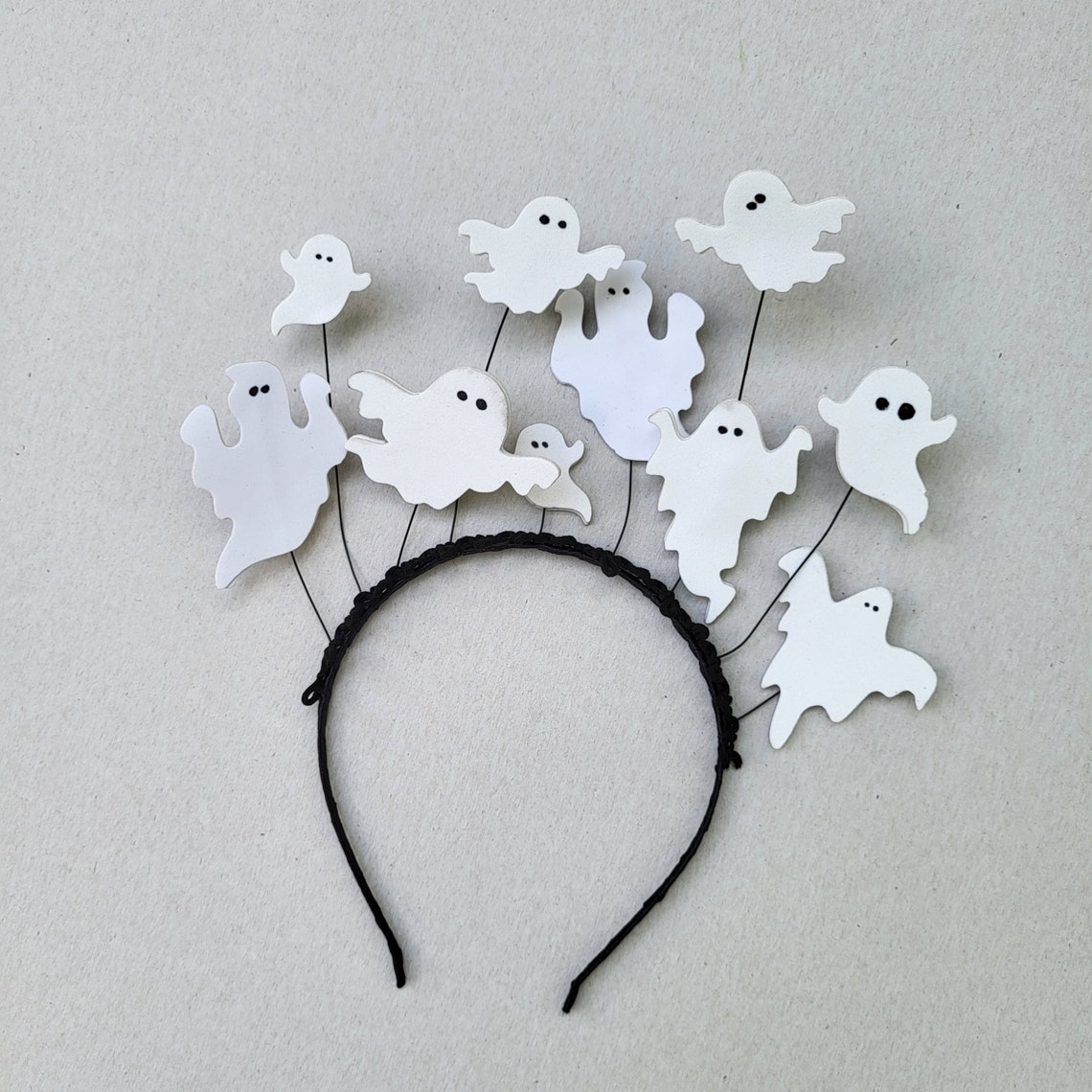Spooky Ghost Halloween Headband, Ghost Headband for Kids, Girls, Adults ...