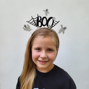 Spooky Ghost Halloween Headband for Girl, Ghost Headband for Kids, Boo ...