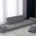 Grey Floor Sofa, Yoga Meditation Sofa, Bohemian Floor Sofa, Arabian ...