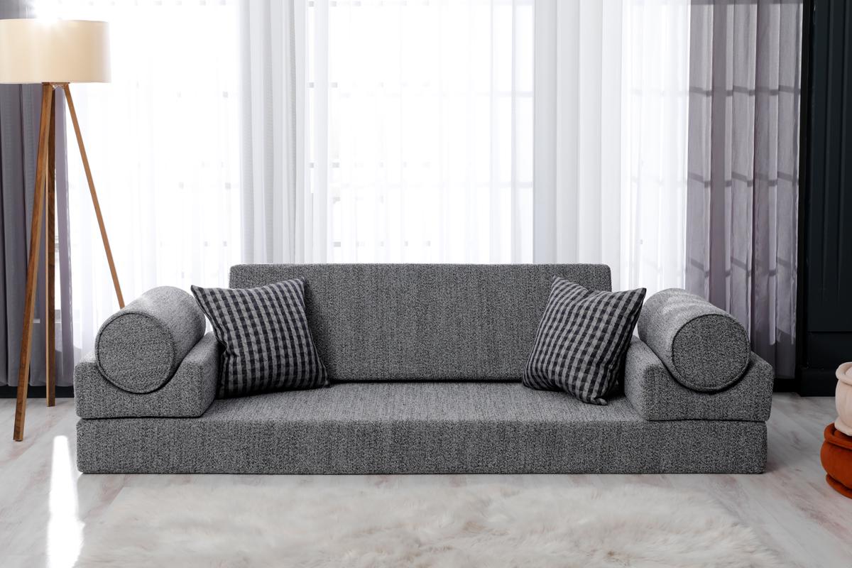 Grey Floor Sofa, Yoga Meditation Sofa, Bohemian Floor Sofa, Arabian ...