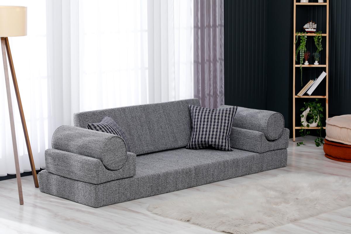 Grey Floor Sofa, Yoga Meditation Sofa, Bohemian Floor Sofa, Arabian ...