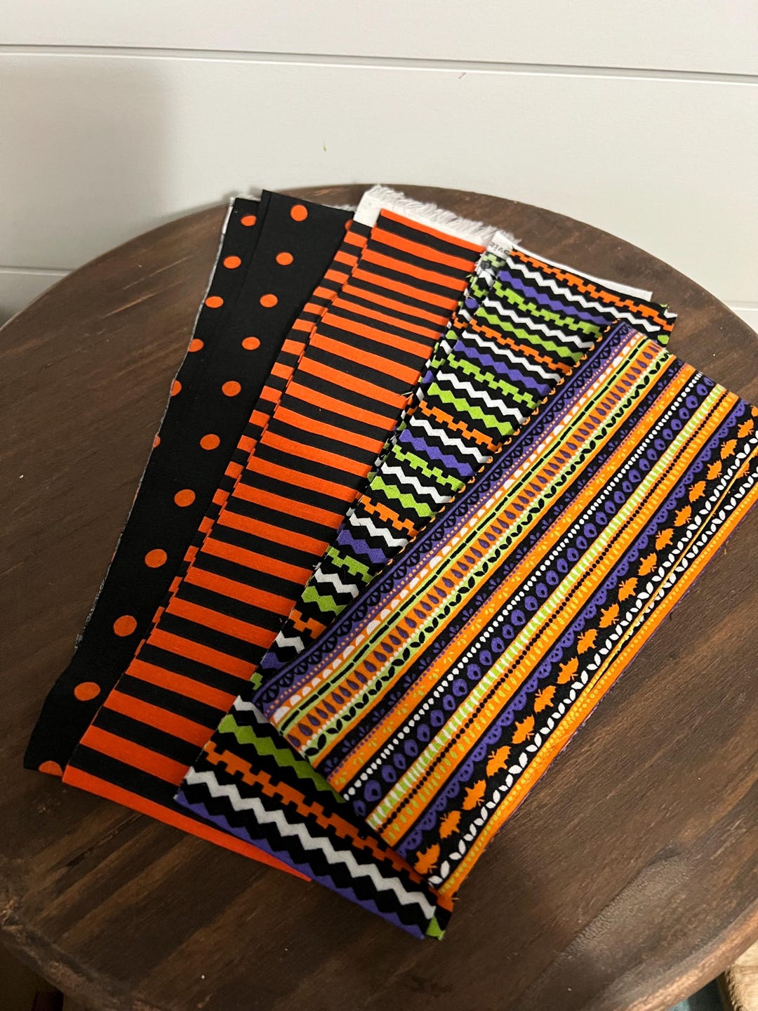 Halloween Fabric Strips - Etsy