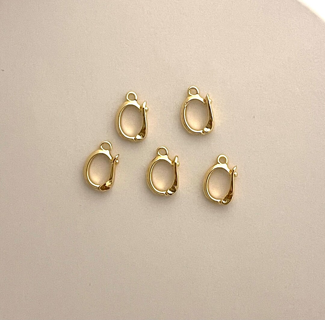 Gold Filled Push Gate Clasps 18K Gold Filled Push Gate Clasps for ...