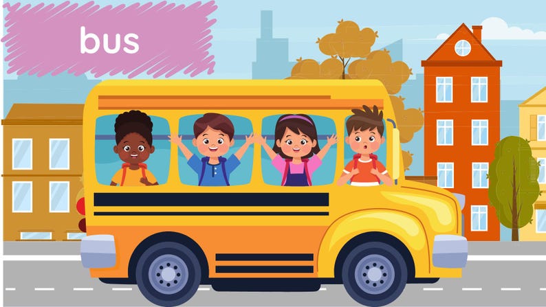 Buy 1 Take 1: Printable "transportation" Flash Cards + Powerpoint ...