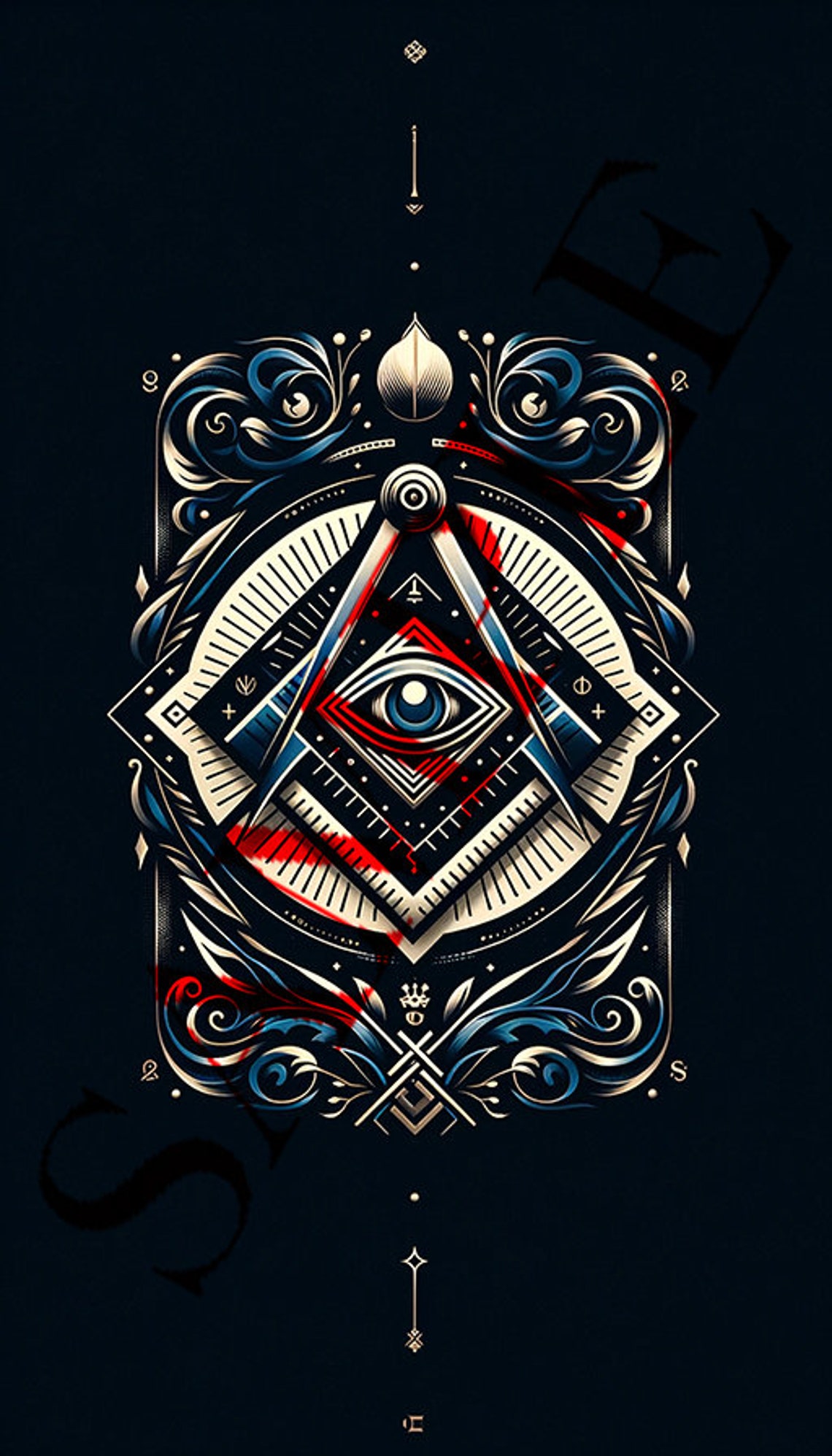 8 Digital Art Masonic Wallpapers - Etsy