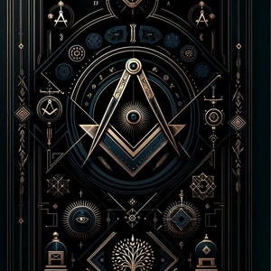8 Digital Art Masonic Wallpapers - Etsy