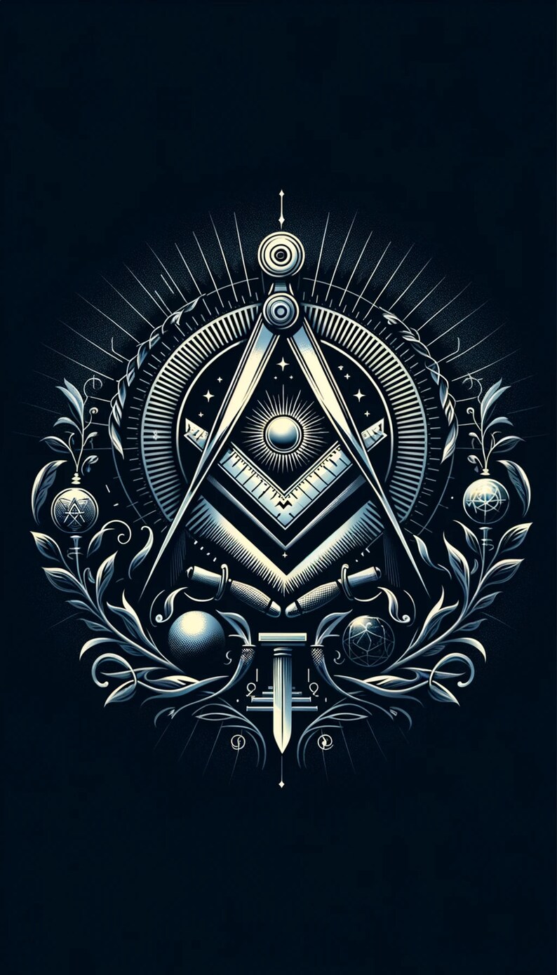 8 Digital Art Masonic Wallpapers - Etsy