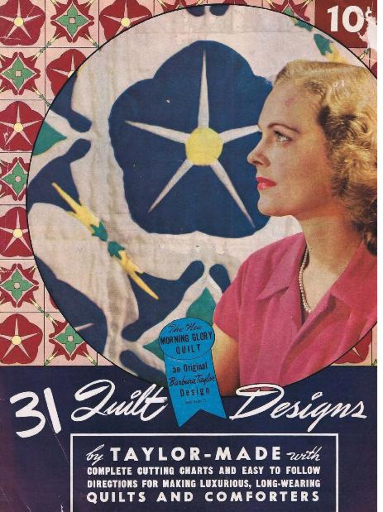 Quilts, Quilting Patterns, 31 Quilt Designs by Taylor Made, Vintage ...
