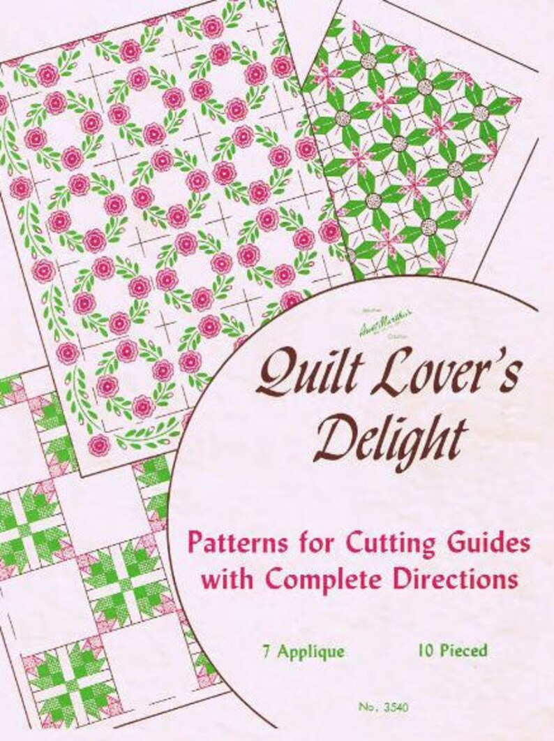 Quilt Pattern quilting quilt Quilt Pattern Book Quilting | Etsy