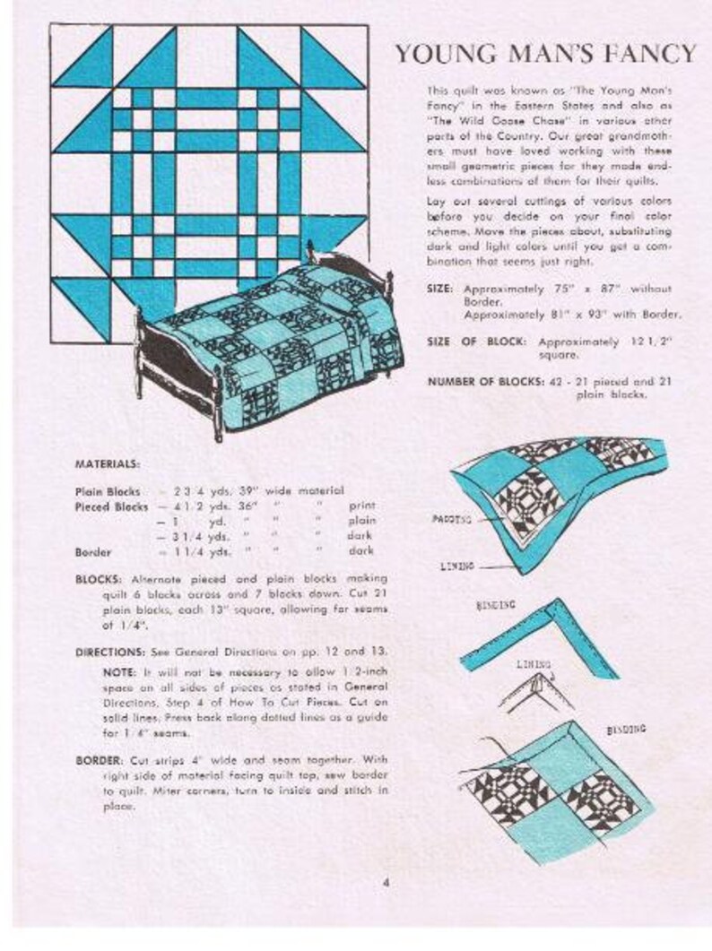 Quilt Pattern, Quilting, Quilt, Quilt Pattern Book, Quilting Book Pdf ...