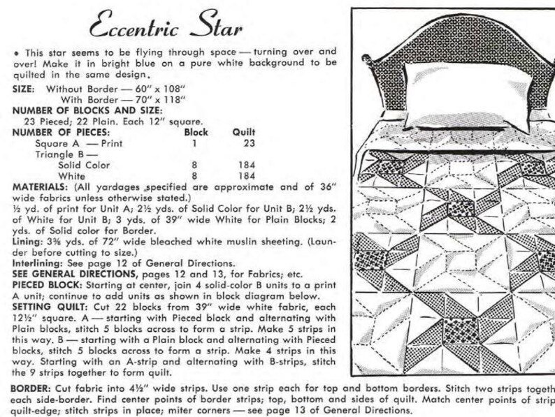 Quilt Pattern, Quilting, Quilt, Quilt Pattern Book, Quilting Book Pdf ...