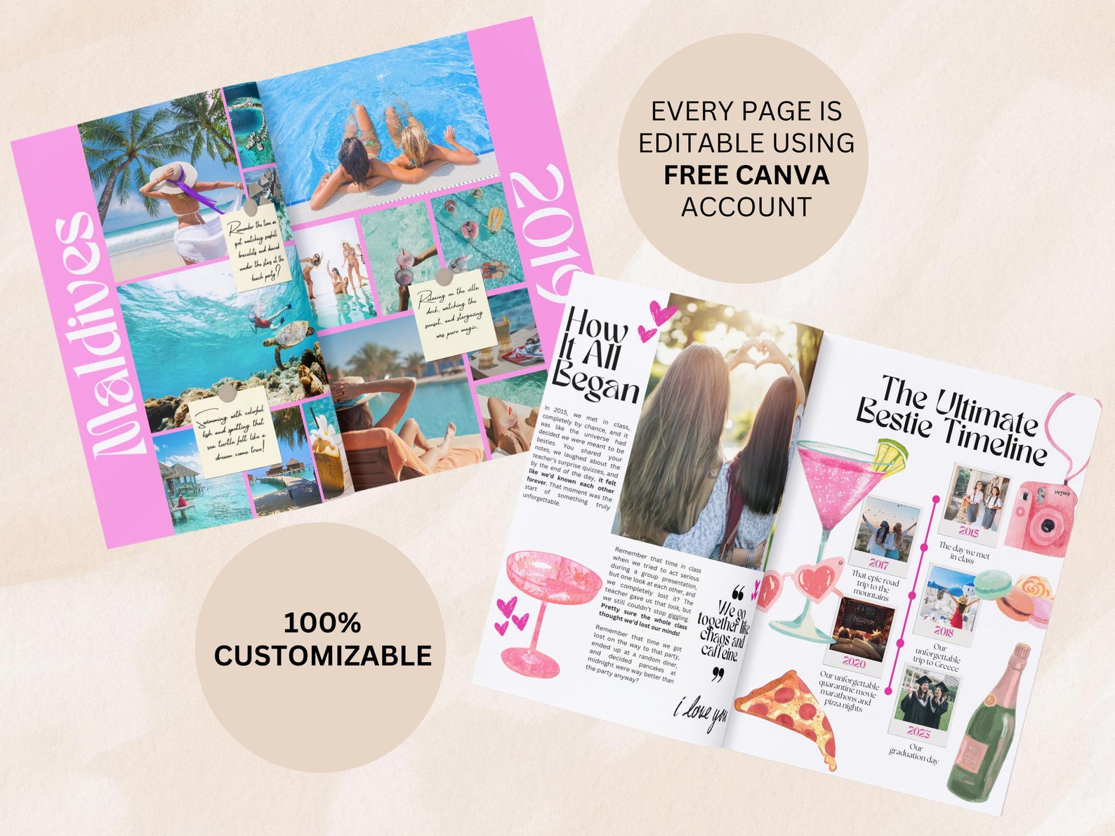 Bestie Magazine Printable Party Template | Birthday Magazine | Magazine ...