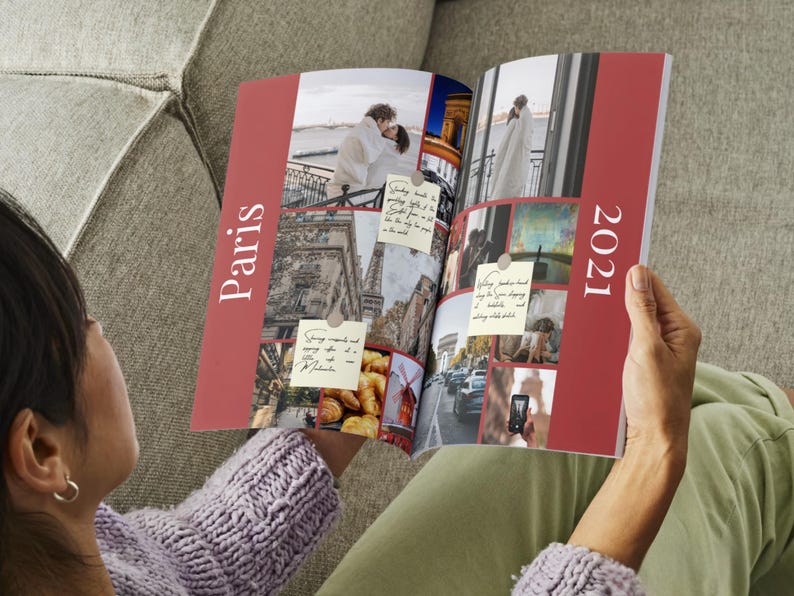 Personalized Valentine's Magazine Template | Anniversary Magazine ...