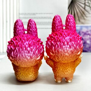 Labubu 3D Monster With Rotating Eyes – Cute Desk Toy in Multiple Colors ...