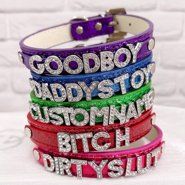 Personalized Collars for Humans - Etsy