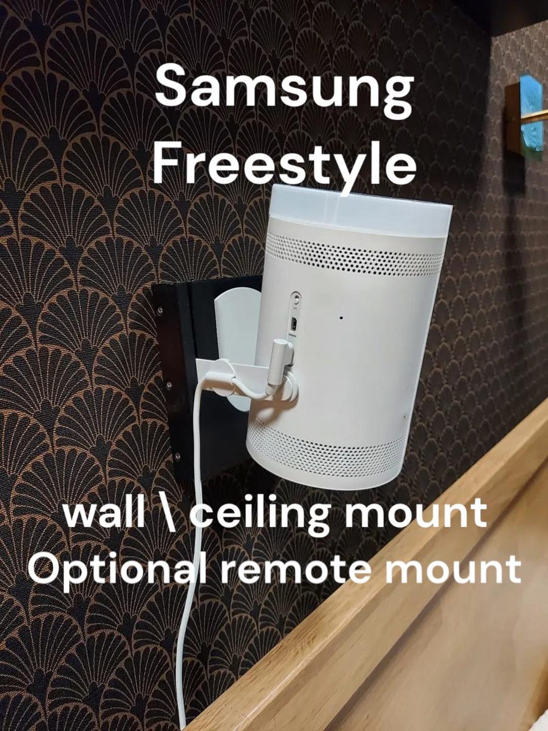 Samsung Freestyle Projector Easy Slide-in Wall/ceiling Mount 1st or 2nd ...
