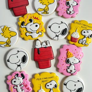 Cookies Decorated Snoppy - Etsy