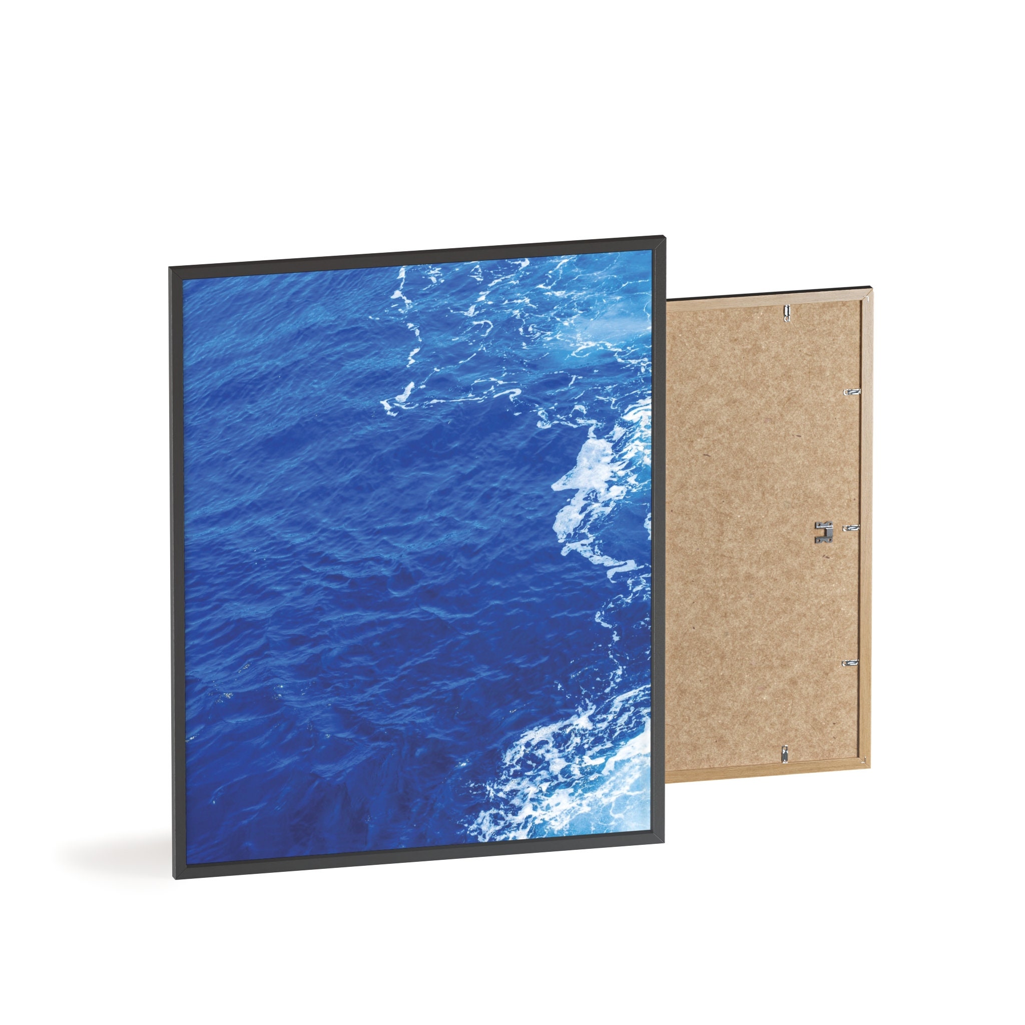 Ocean Blue: Rhythms of the Sea / Posters With Wooden Frame - Etsy