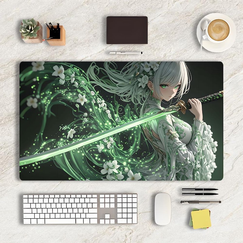 Anime Girl Playmat - Etsy