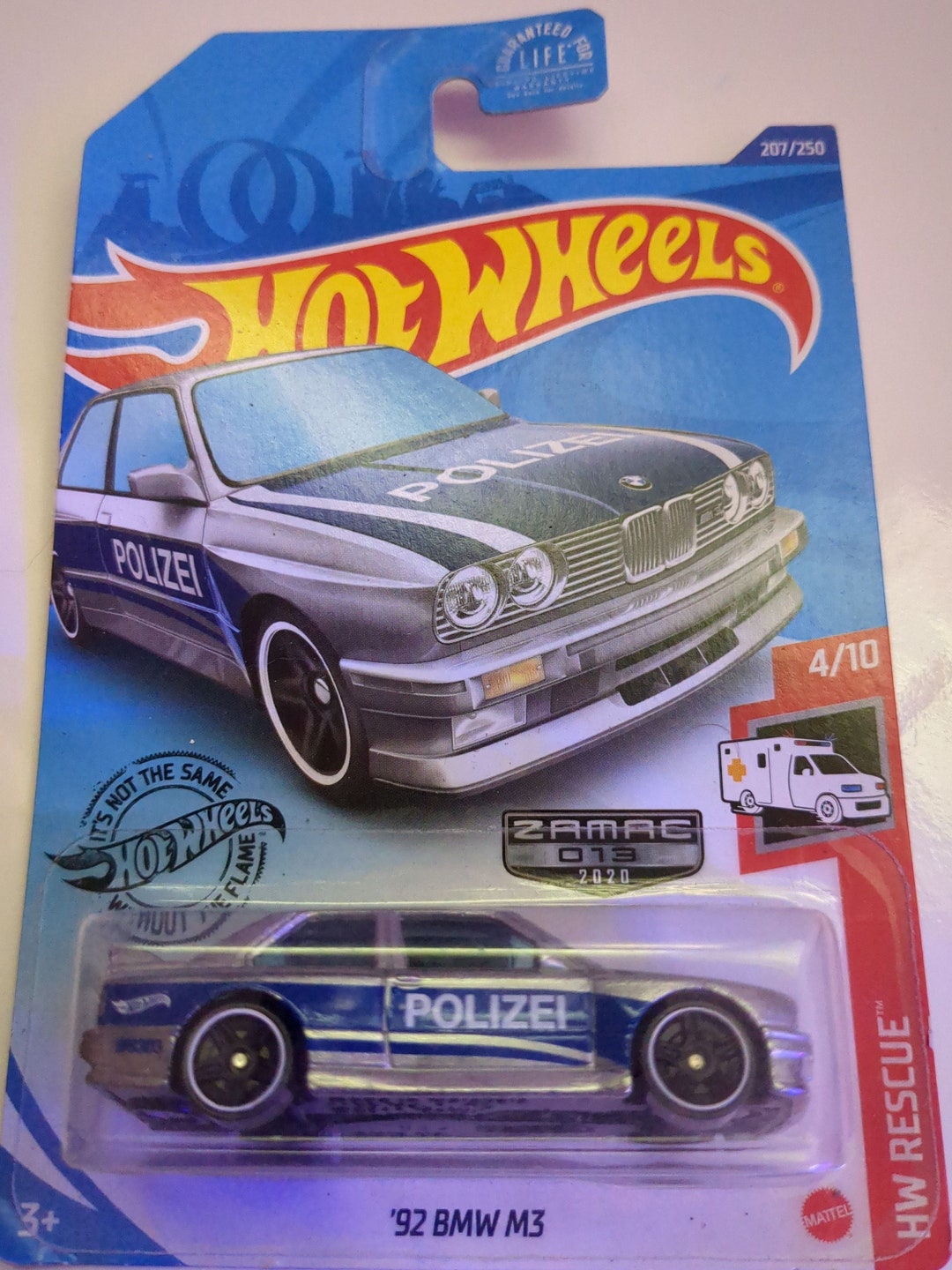 BMW M3 'polizei' HW Rescue ZAMAC 013 - Etsy