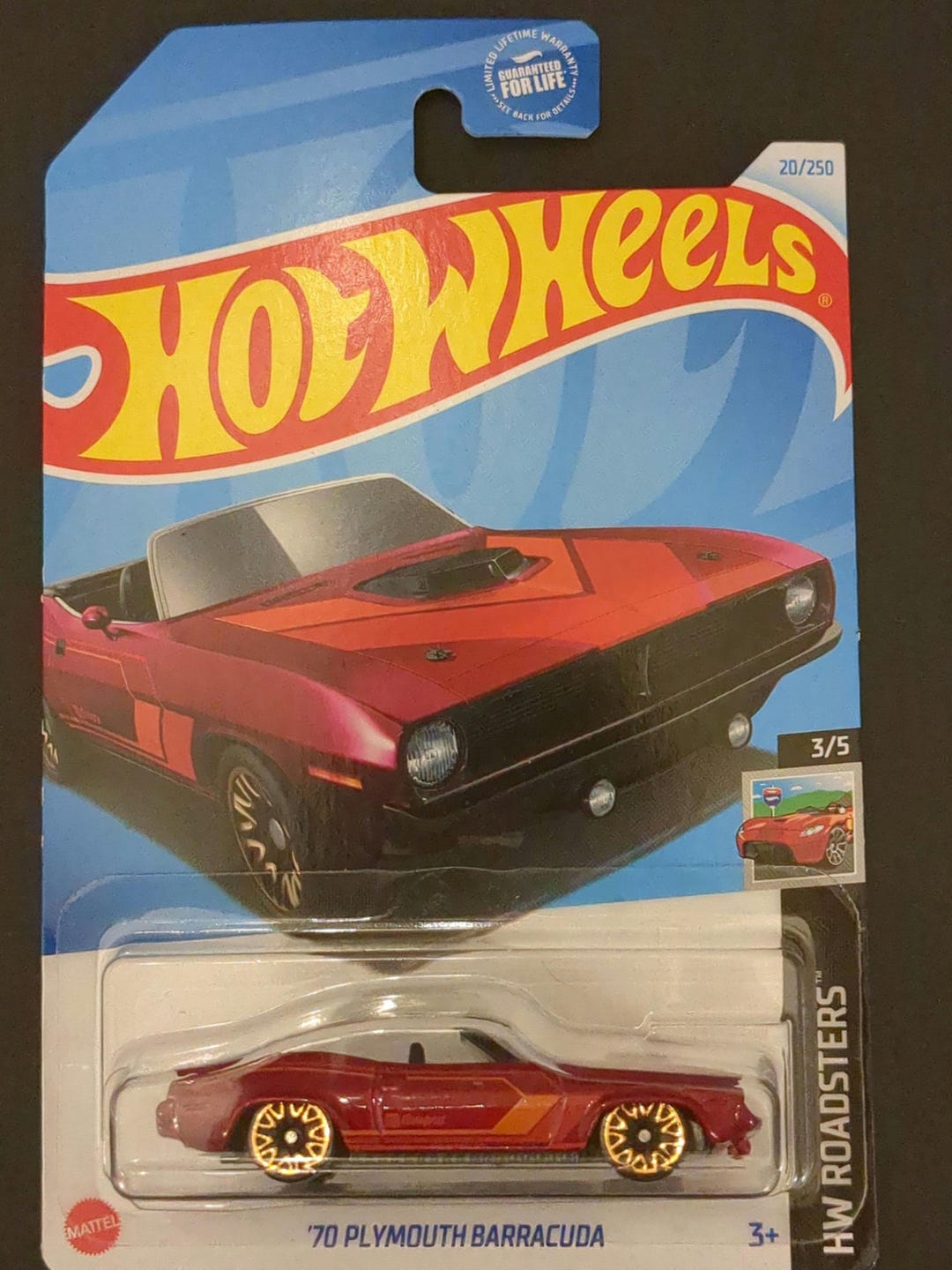 1970 Plymouth Barracuda (HW Roadsters) Red - Etsy