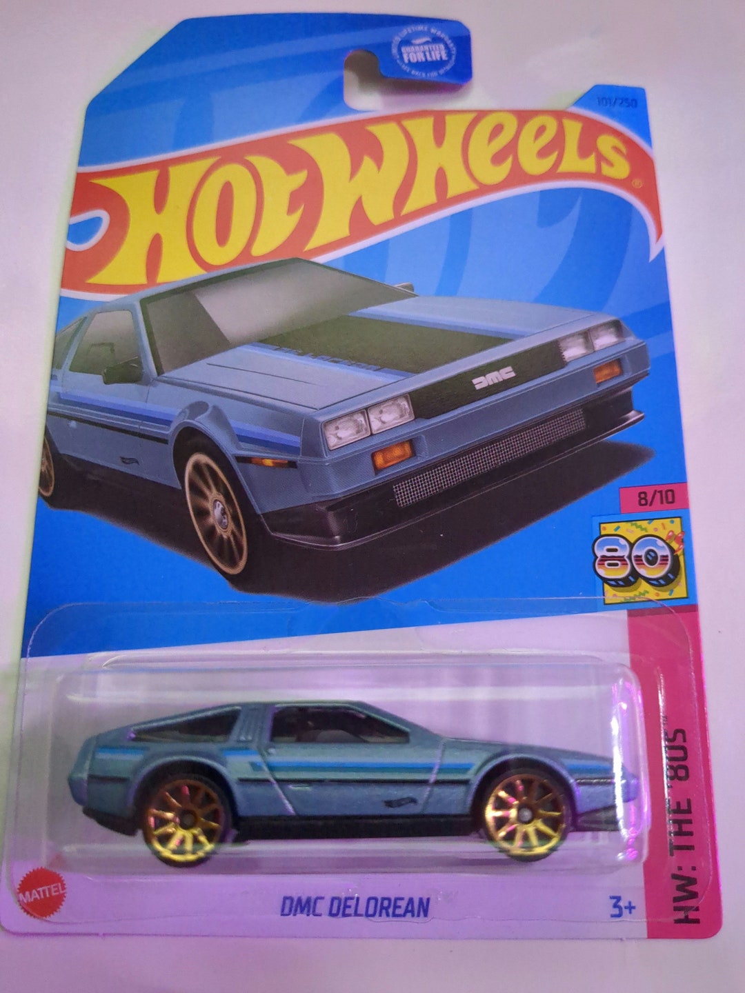 DMC Delorean (HW the '80s) Light Blue - Etsy