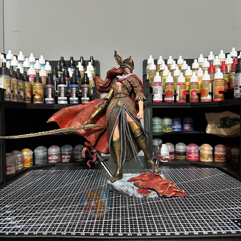 Malenia Blade of Miquella Elden Ring Resin Printed Statue Action Figure ...