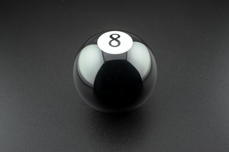 Sim Racing/jdm Manual Shift Knob 8 Ball | Compatible With Simagic Ds-8x ...