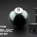 Sim Racing/jdm Manual Shift Knob 8 Ball | Compatible With Simagic Ds-8x ...