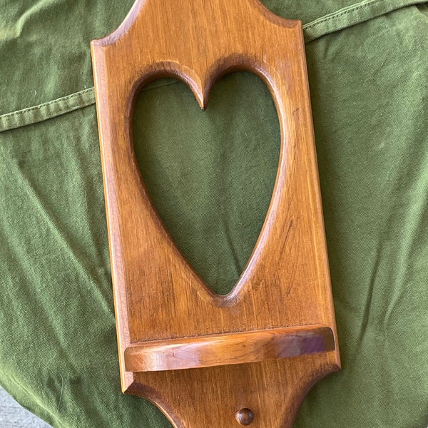 Heart Cutout Wall Shelf - Etsy