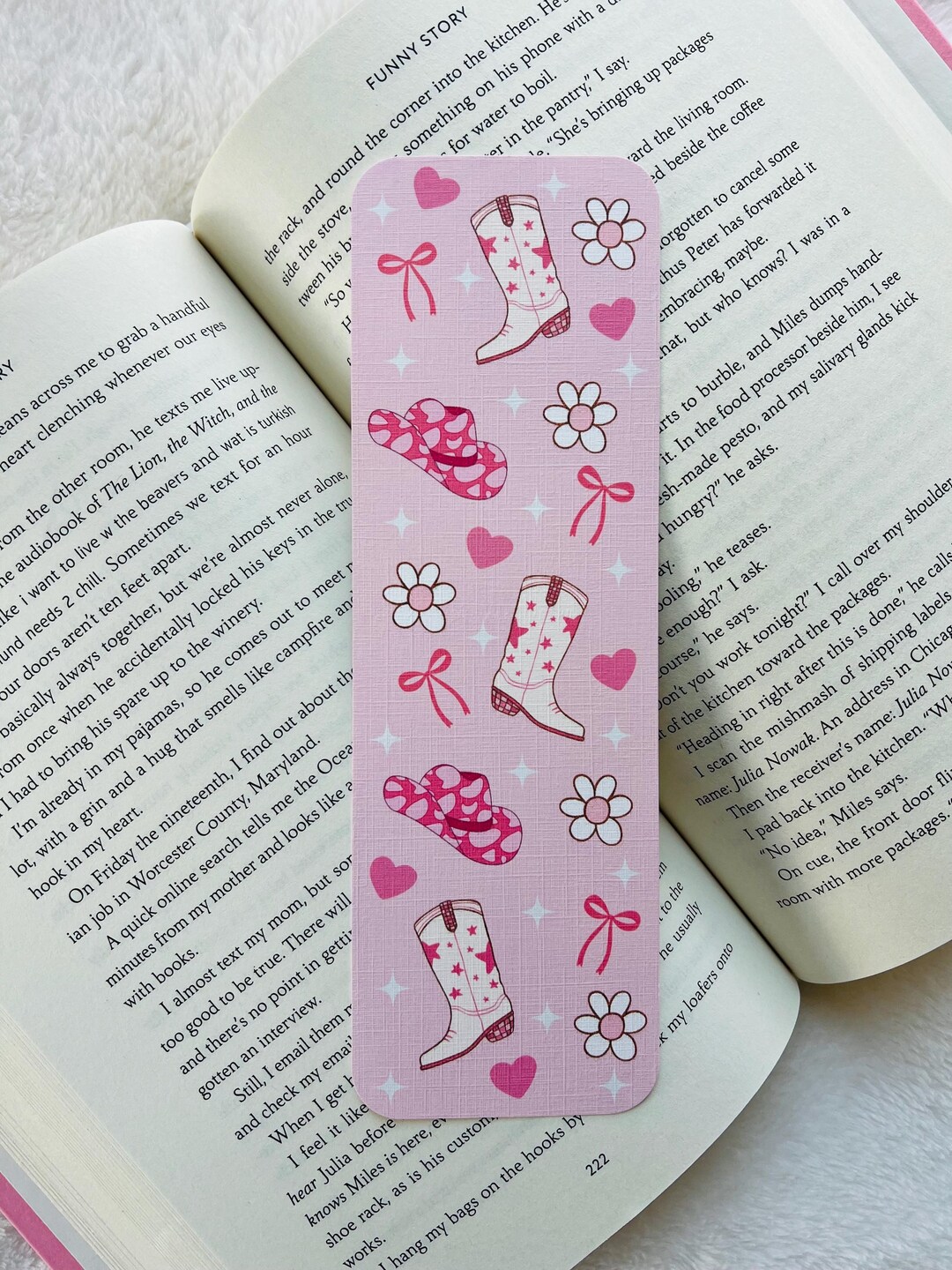 Cowgirl Bookmark - Ticket Bookmark - Cute Bookmark - Gifts for Her ...