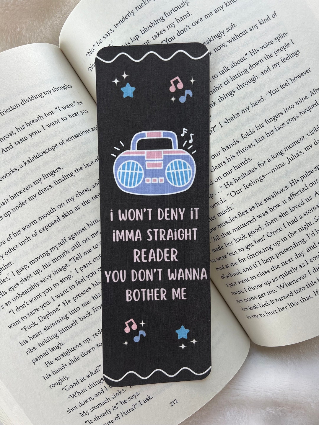 Rap Inspired Lyrics Bookmark | 90s Music | Bookish - Etsy