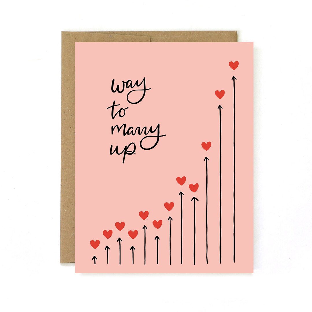 Wedding Card - Anniversary Card - Marry Up - Etsy