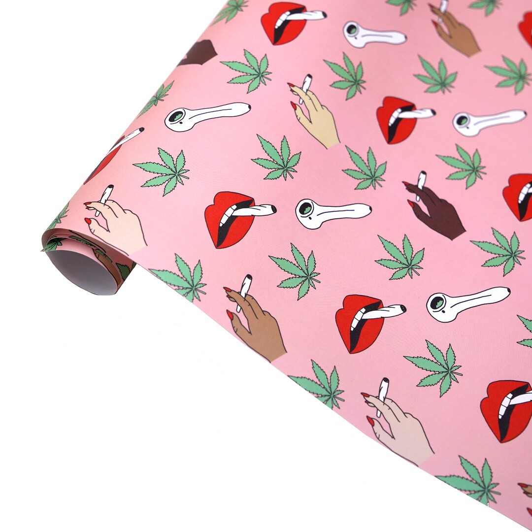 Weed Wrapping Paper - 420 Wrapping Paper - Weed Lover Gift - Gift for ...