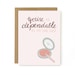 Friendship Card - Funny Thank You Card - Dependable as My Chin Hair - Etsy