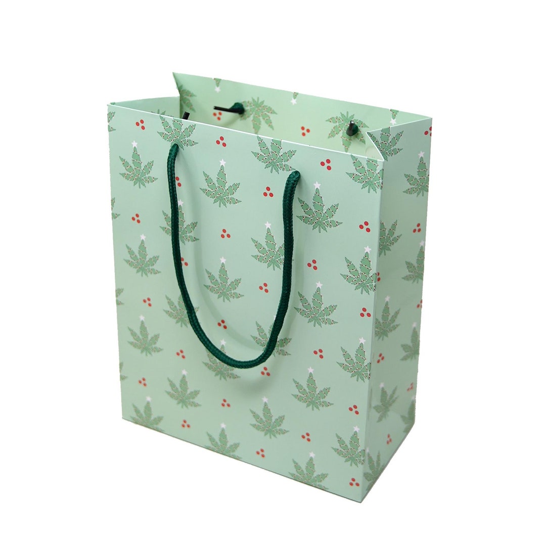 Christmas Gift Bag for Weed Lover - 420 Friendly Gift Bag - Marijuana ...