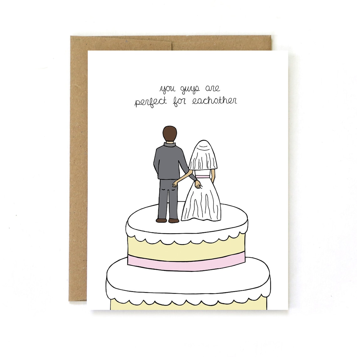 Funny Wedding Card Wedding Congratulations Card for Bride - Etsy