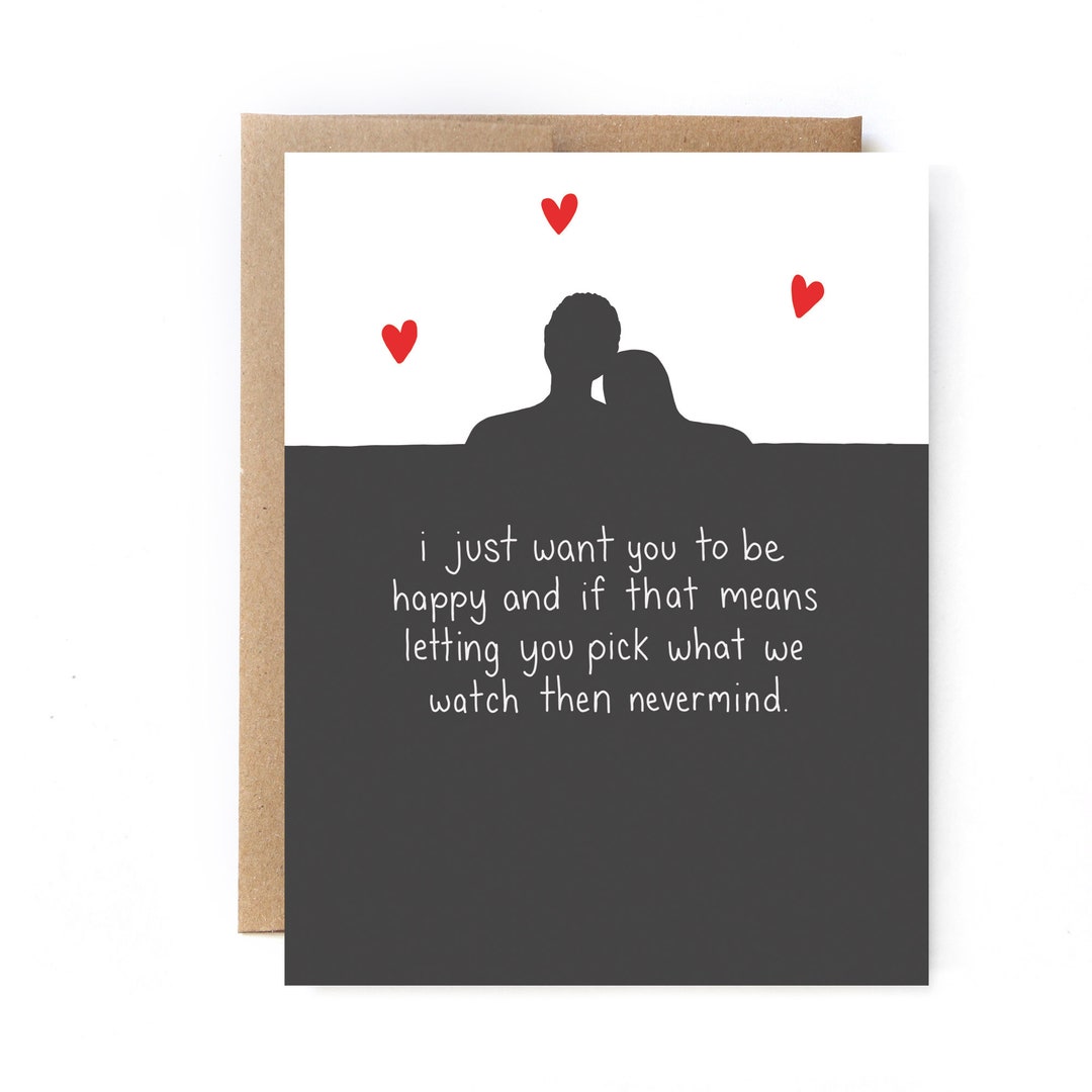 Funny Valentines Day Card - TV Show Card for Husband - Netflix Card ...