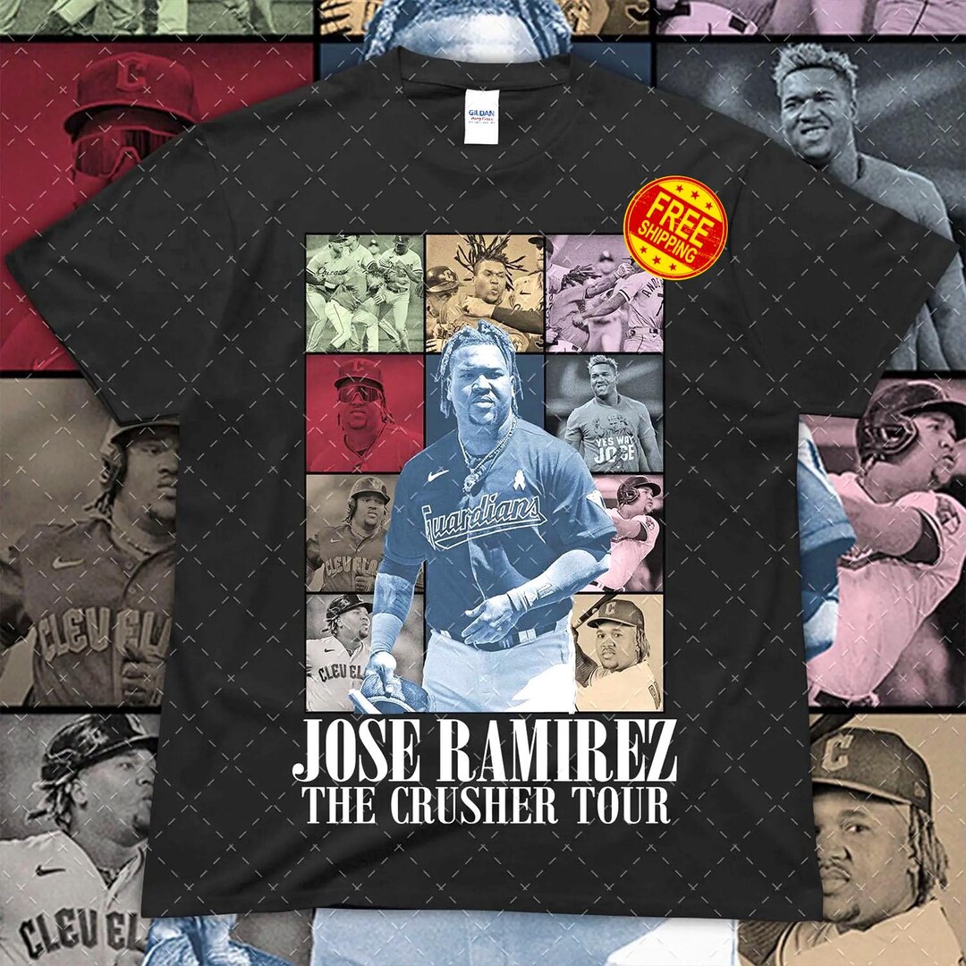 Jose Ramirez Eras Tour Unisex Softstyle T-shirt, Vintage Mashup Shirt ...